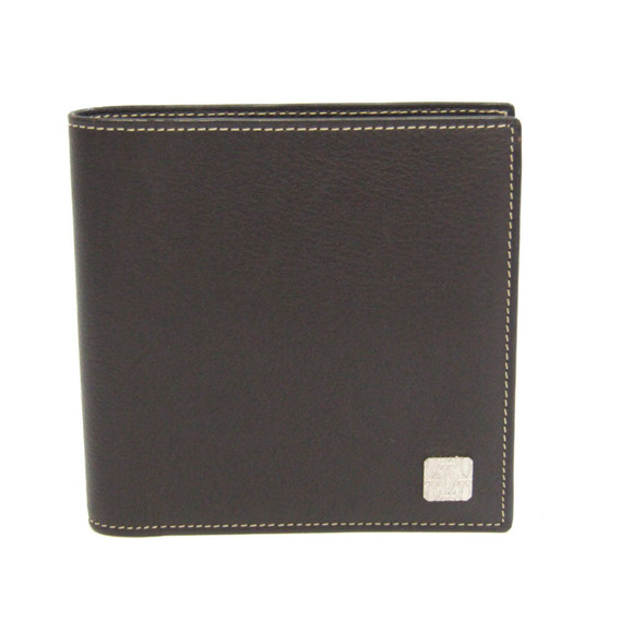 Cartier | Bags | Cartier Mens Leather Wallet Bifold Dark Brown | Poshmark